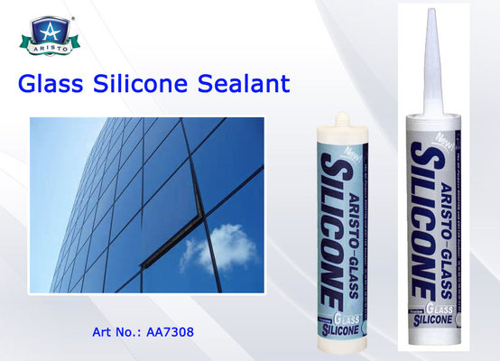Acetic Glass Silicone Sealant Fast Curing for Construction Glass Window and Door