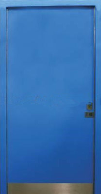 Customized Steel Material Marine Access Doors , Inward Outward Opening Steel Gastight Door