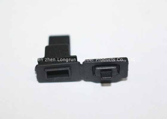 Black Silicone USB Cover Custom Molded Rubber Parts for Electronic Products