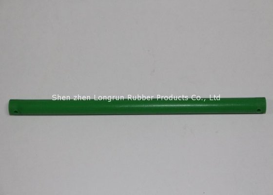 70 Shore A Green Molding Silicone Parts Silicone Stick With Two Holes for Electronic Industry