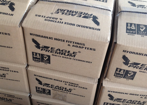 1 / 4" NPT Fittings For High Pressure Hydraulic Rubber Hoses 15611