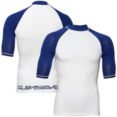 Durable Thick Nylon Lycra Rash Guard Mens Swimsuit Custom , UV protection