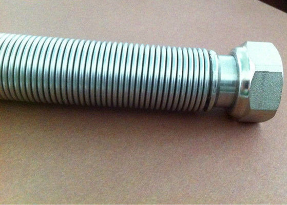 Annular Stainless Steel Industrial Water Hose Wire Braided , 1 Inch Industrial Rubber hose