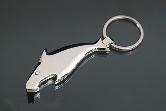 Mini Cute Metal ZZ Rubber Key Rings For Advertising Logo Printed Pantone Color