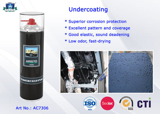 Rubberized Undercoating Low Odor Rust Protection Leak Fix Spray