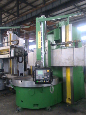 CK5123 CNC Vertical Stand Column Cross Moving Turret Table Lathe