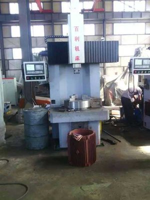 CKY5110Z Foundry Casting Parts Finish cutting Machinery Stable High Speed Lathe Vertical