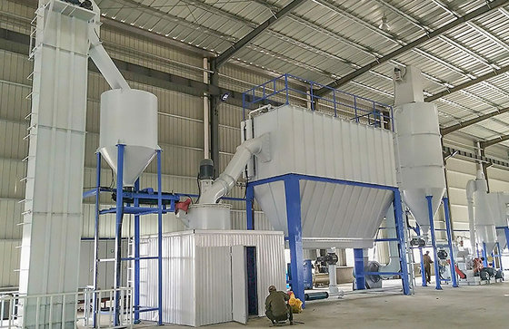 Rock Phosphate Roller Mill Rock Powder Grinder Machine For Calcium Carbonate