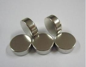 Flexible 15MM runde Neodym-Block-Magneten in der Lautsprecher-silbernen Farbe