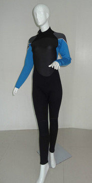 Women Neoprene Diving Suit Neoprene Wetsuits 4mm / 3mm Thickness
