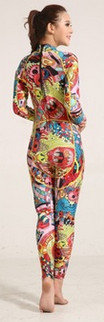 Camo Fabric Compressed Neoprene Drysuit 2mm with UV Protection