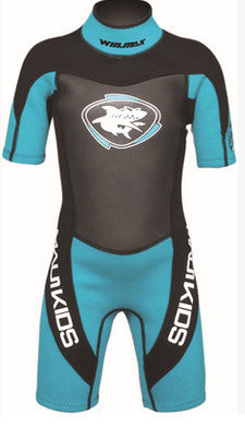Nylon Neoprene Surf Suit Long Sleeve Shorty Wetsuit Lightweight