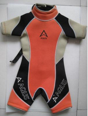 Kids Polyester Neoprene Swim Shirt 3MM Thickness Standard Class