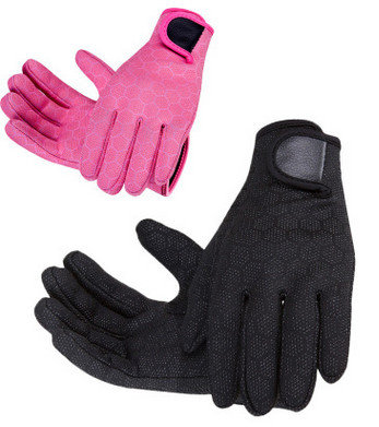 Wearproof Childrens Neoprene Gloves Shark Skin Keep Warm With 4mm
