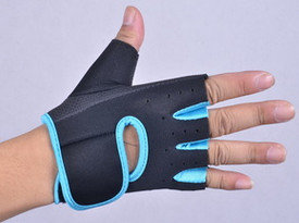 Black Thin Neoprene Waterproof Gloves / 3MM Neoprene Gloves Fingerless