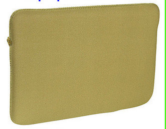 14" Reversible Laptop Sleeve With Pocket / Neoprene Computer Bag