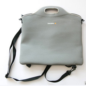 Neoprene 15 Inch Personalised Laptop Sleeve With Shoulder Strap