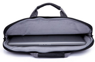 Polyester 15.6 Neoprene Laptop Sleeve with Handle Scratch Proof