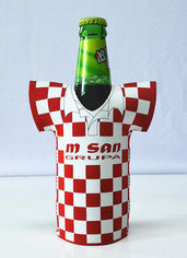 Shockproof 2.5Mm Neoprene Beer Bottle Cooler Jackets Personalized