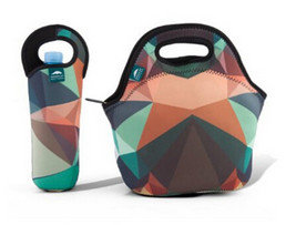Wine Bottle Insulator Neoprene Cooler Bag , Insulated Water Bottle Sleeve