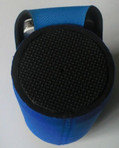 Waterproof Blue Neoprene Cooler Bag Personalised With Cigarette Holder