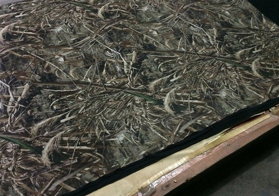 Camo Fabric SBR Neoprene Rubber Sheet Lamination With Shockproof