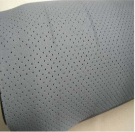 White Neoprene Rubber Sheet , Breathable Oil Resistant Rubber