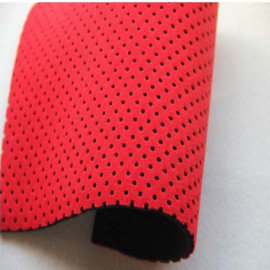White Neoprene Rubber Sheet , Breathable Oil Resistant Rubber