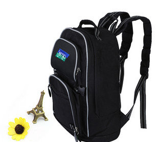 Black Neoprene Products Custom Neoprene Laptop Sleeve Backpack Bag
