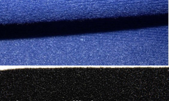 Neopren CR Rubber Material , Rubber Sponge Foam Sheet Laminated