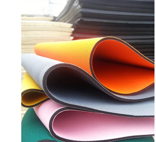 Nylon SBR Neoprene UV Proof , Neoprene Sponge Rubber For Protection