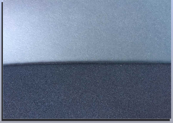 Custom SCR Smooth Skin Surface Sponge Rubber Sheets Single Side Fabric