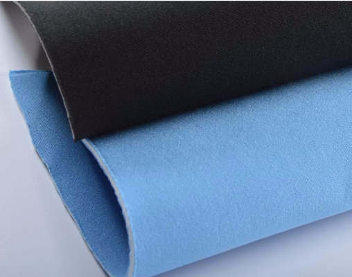 Soft Blue SCR Rubber Scuba Jersey Fabric / Neoprene Jersey Fabric