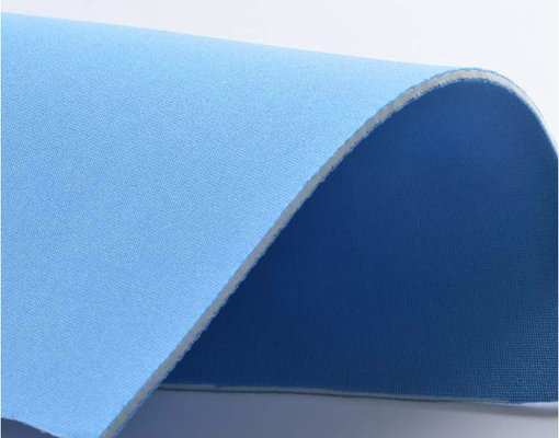 Soft Blue SCR Rubber Scuba Jersey Fabric / Neoprene Jersey Fabric