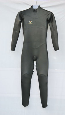 Black Smooth Skin Full Body Neoprene Diving  Suit 5MM Thickness