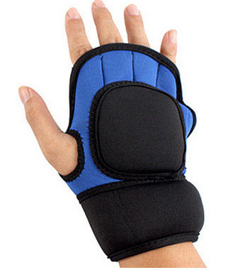 Half Finger Long Neoprene Rubber Gloves , Neoprene Shooting Gloves