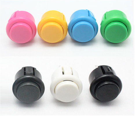 USD0.29---24mm Round-Locking Push Button with built-in switch
