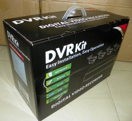 Kits visuels d'appareil-photo du kit System/HD-AHD DVR de caméra de sécurité du système de gestion 8CH 720P AHD