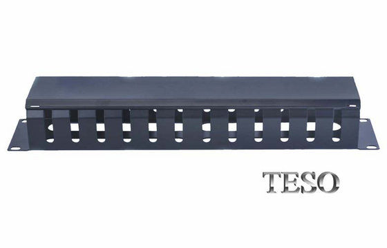 2U Horizontal Cable Management Panel