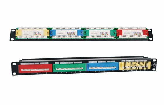24 の港 RJ45 のイーサネット パッチ盤