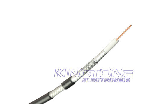 Conducteur d'A.W.G. CCS du câble coaxial de liaison 14 du quadruple CATV de l'assemblée plénière RG11 avec le PVC évalué de CMP d'UL