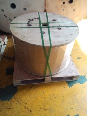Le type le câble CATV RG500 24 du tressage RG de Coxial finit le câble de tressage avec la veste de PE