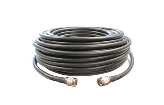 Perte du câble coaxial de liaison 500 de rf basse, câble tressé de cuivre bidon de 50 ohms pour l'antenne mobile