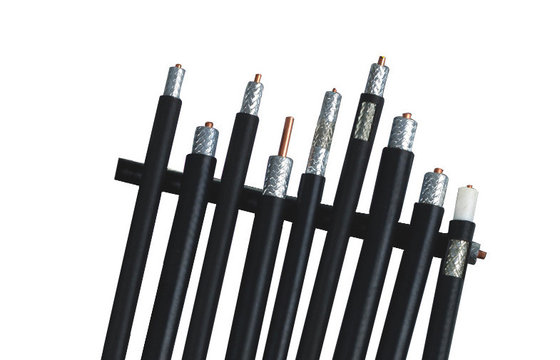 Bas câble coaxial de liaison de la perte 100 avec la veste de PVC, tressage flexible câble de 50 ohms pour la VOLONTÉ, GPS