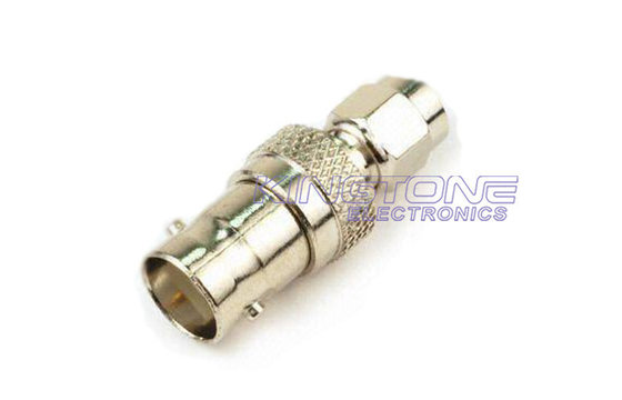 Nickelez les cables connecteur coaxiaux de BNC avec de l'or plaqué pour la radio/TV