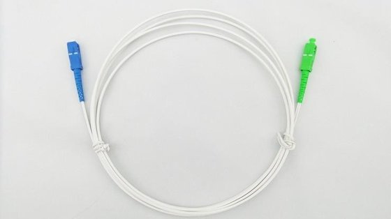 Sc de corde de correction de FTTH (câble d'interface)/RPA - pullover recto du SM LSZH 1M de Sc/RPA d'intérieur