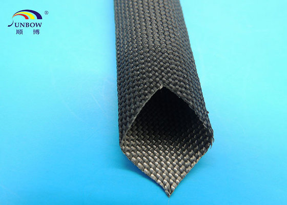 fibre de verre à hautes températures tressée de fibre de verre de Non-alcali gainant pour la protection de câble d'isolation