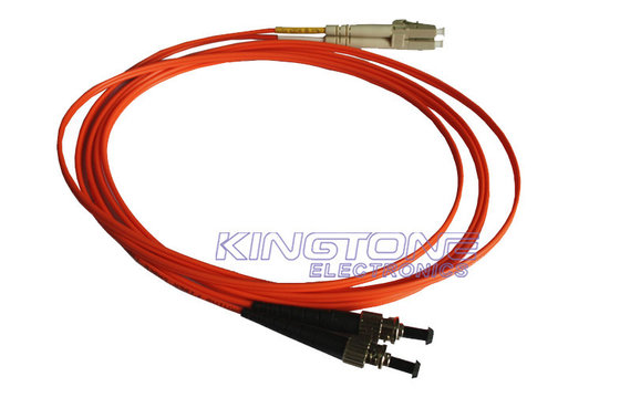 Pullover de fibre optique duplex à grande vitesse de fibre de PVC de câble de correction avec le LC/le connecteur St de PC/PC