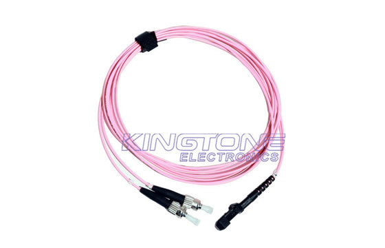 St au duplex 62,5/125 multi optique de mode de corde de correction de fibre de MTRJ um