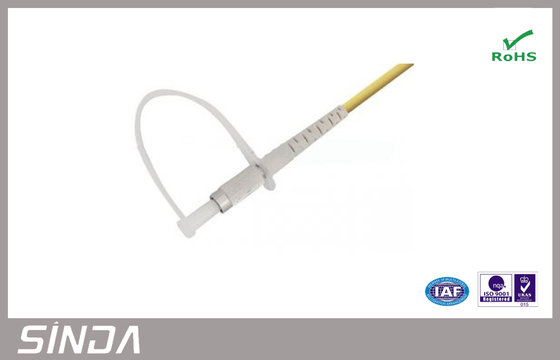 SM optique ou millimètre de mécanisme d'accouplement de filet de vis de corde de correction de fibre DIN disponible